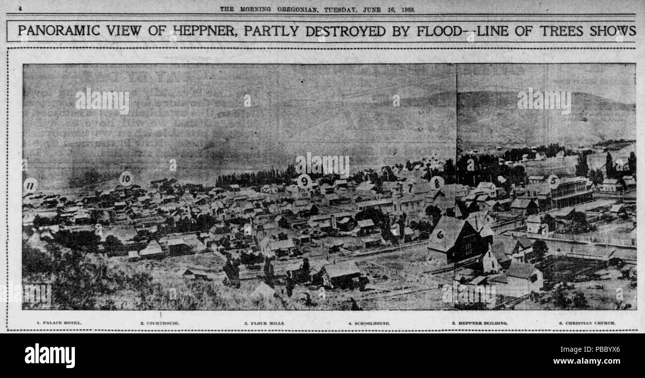 Heppner flood hi-res stock photography and images - Alamy