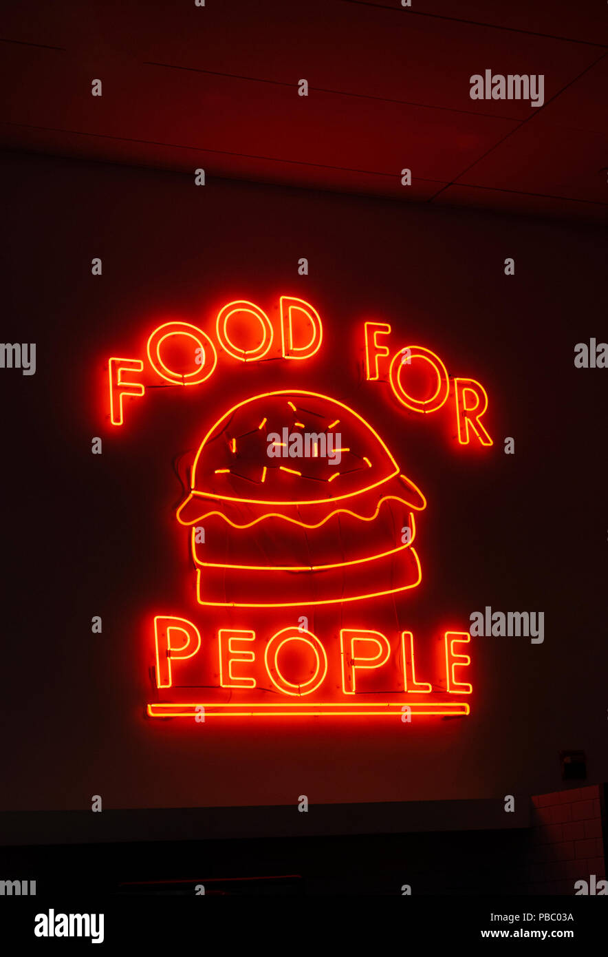 Burger people hi-res stock photography and images - Alamy