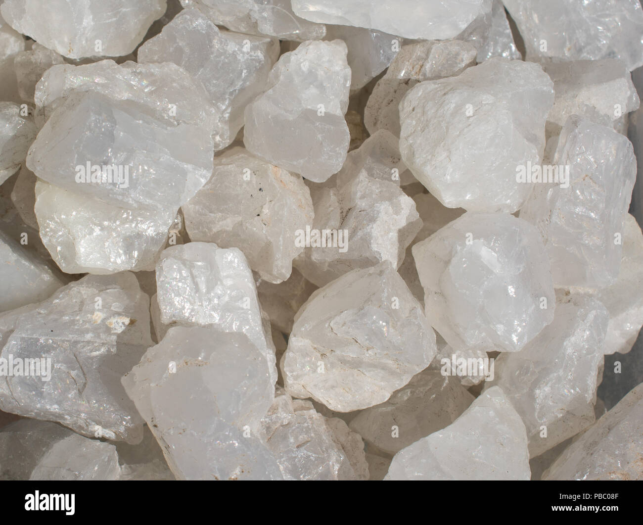 moonstone (adular) gem stone as natural mineral rock specimen Stock ...