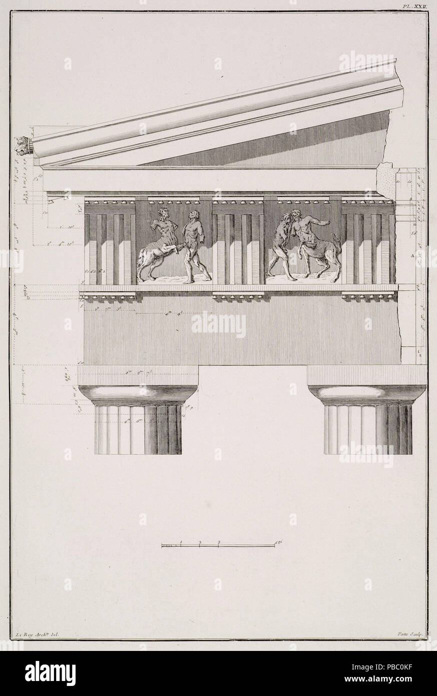 Centauromachy parthenon hi-res stock photography and images - Alamy