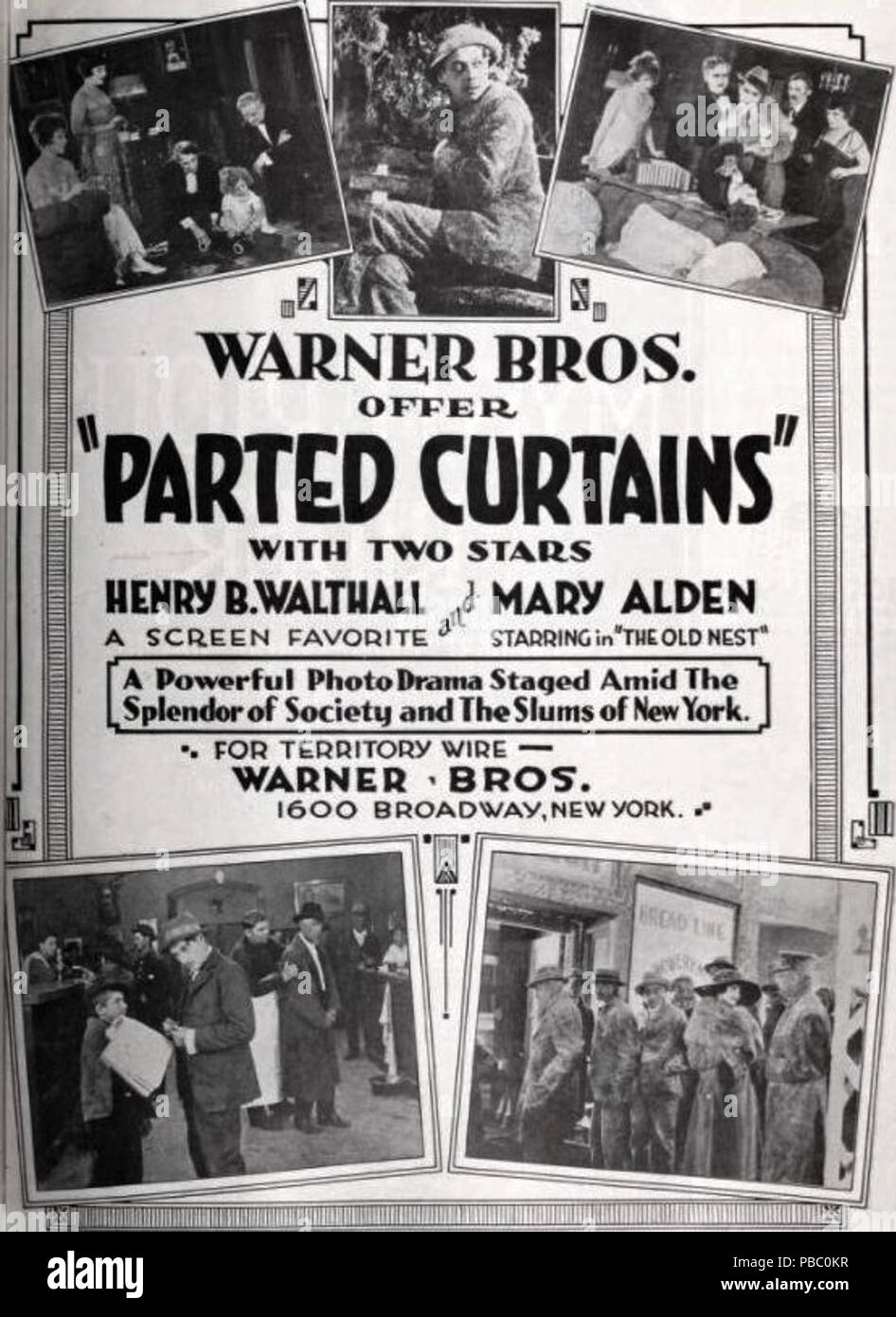 Parted curtains hi-res stock photography and images - Alamy