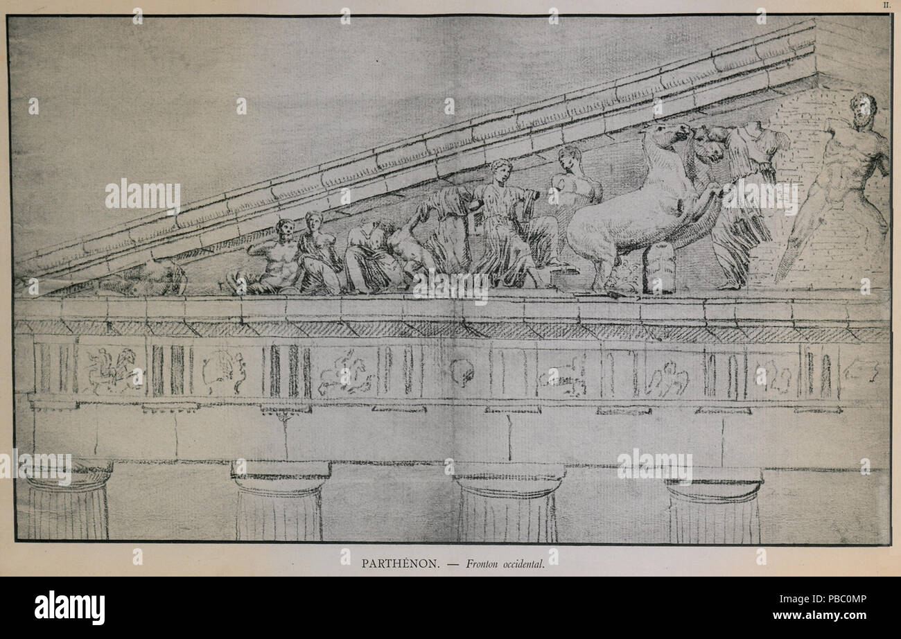 Fronton parthenon hi-res stock photography and images - Alamy