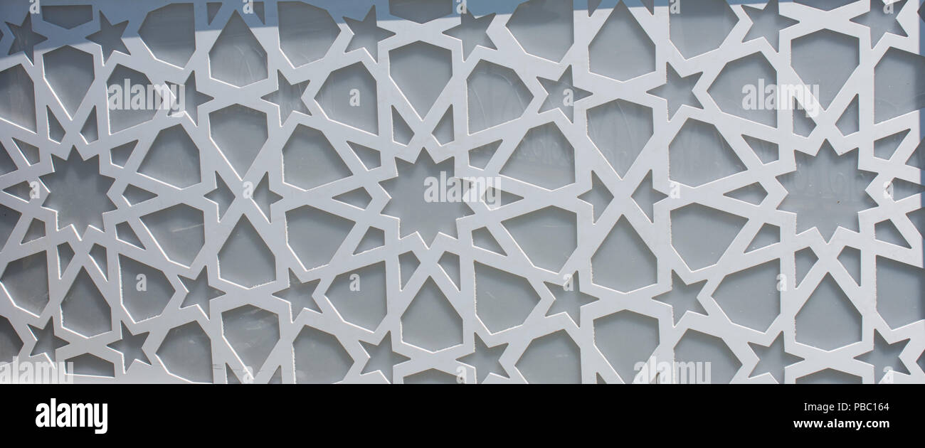Ottoman Turkish art with geometric patterns in view Stock Photo - Alamy