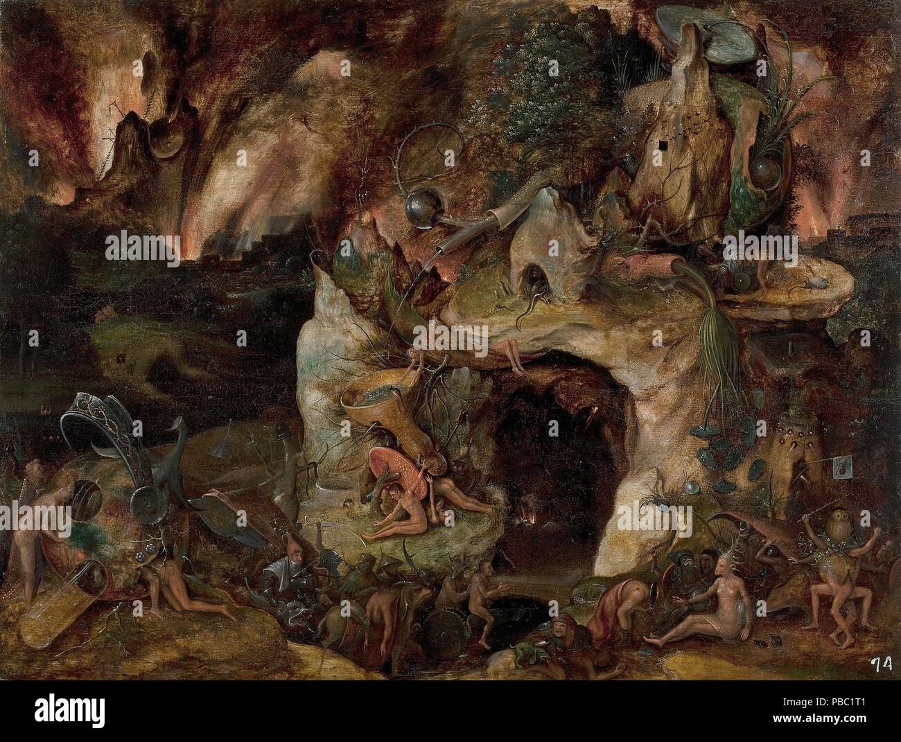 Oil paintings of heaven and hell hi-res stock photography and images ...