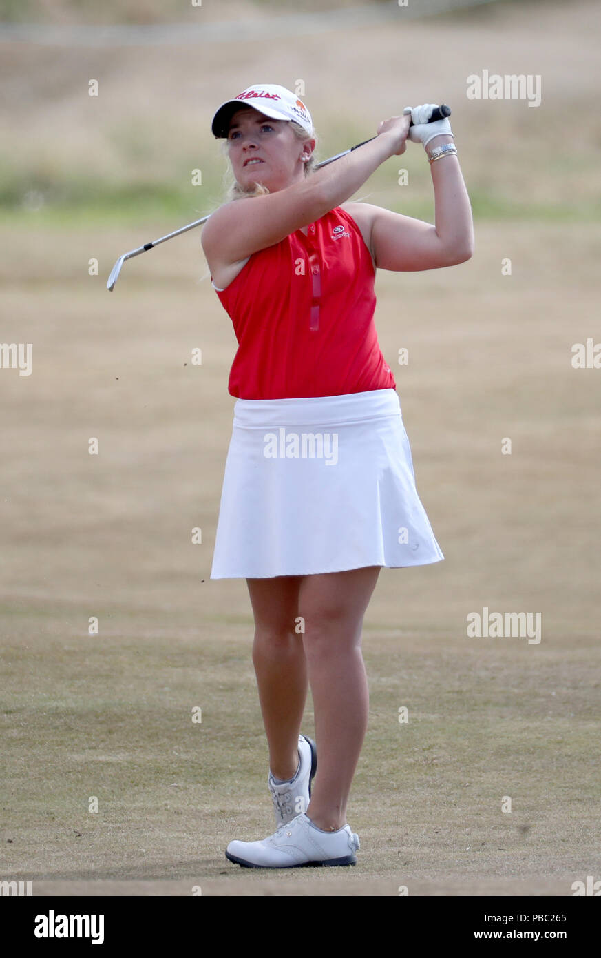 England's Bronte Law on the 18th during day two of the 2018 Aberdeen ...