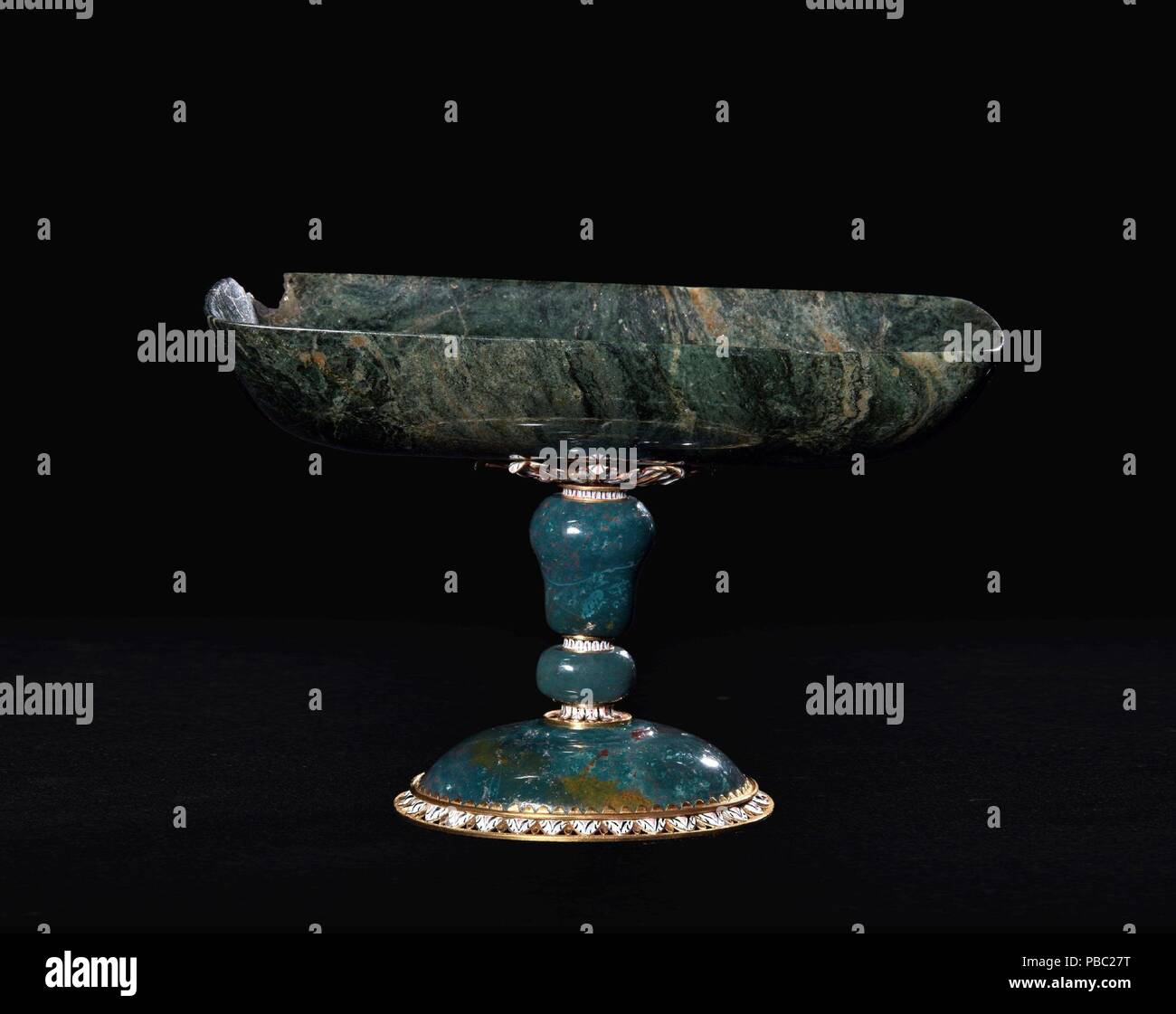 Anonymous; Roman Sculptor / 'Trough-shaped cup'. 1650 - 1700. Enamel ...