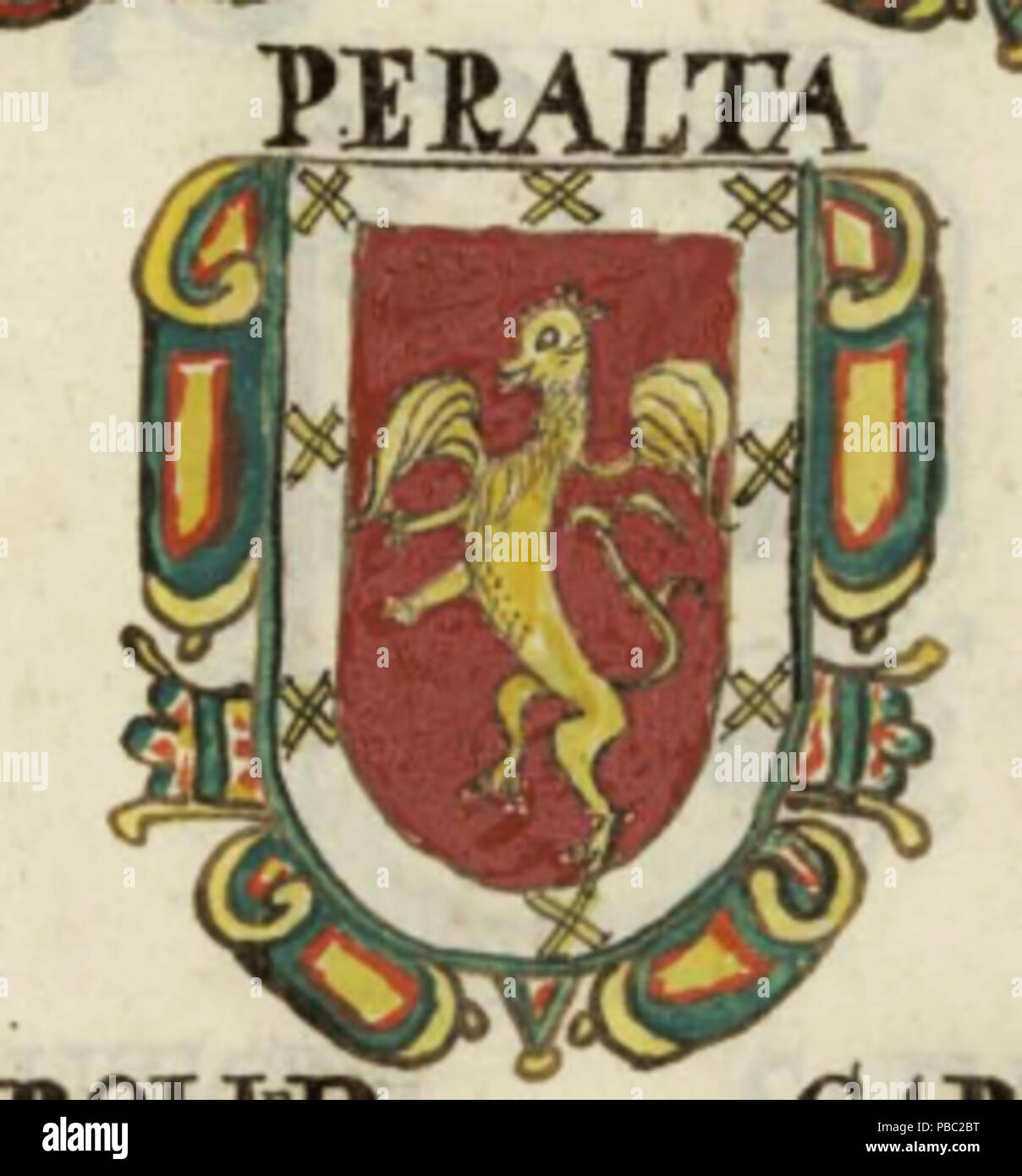 1181 Peralta, escudo Stock Photo - Alamy