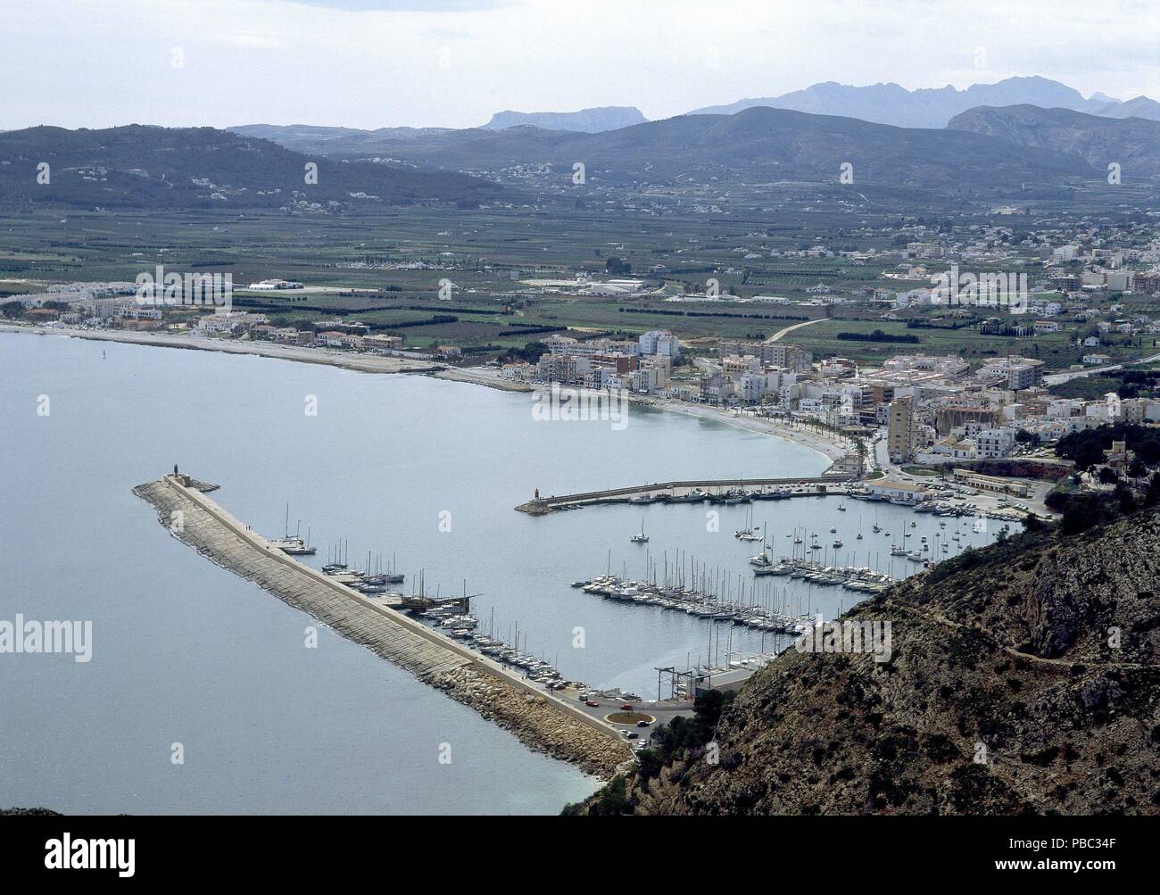 PANORAMICA DEL PUEBLO. Location: PUERTO, JAVEA / XABIA, ALICANTE, SPAIN ...