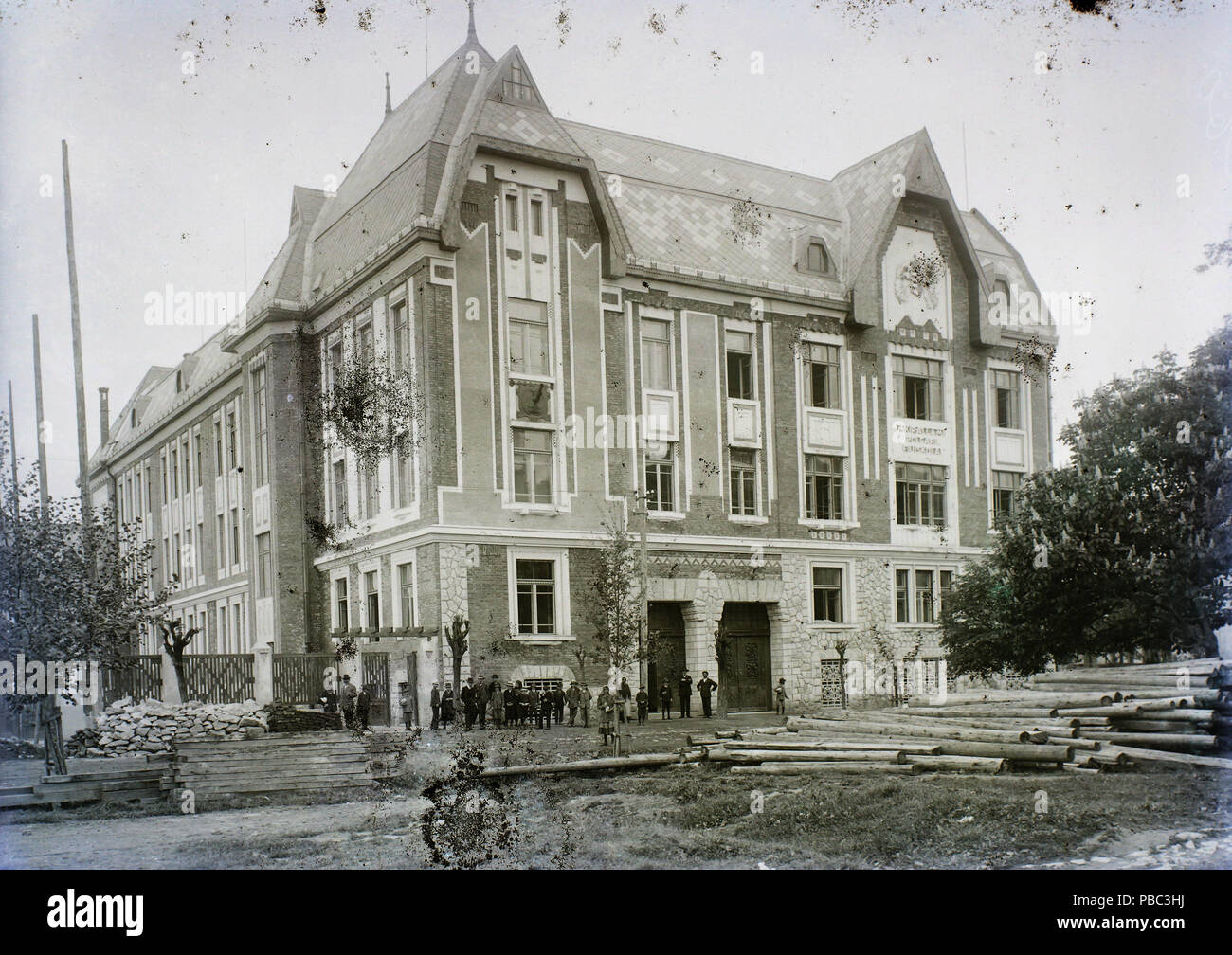 1190 Piata Eroilor Revolutiei (István tér), Magyar Királyi Állami ...
