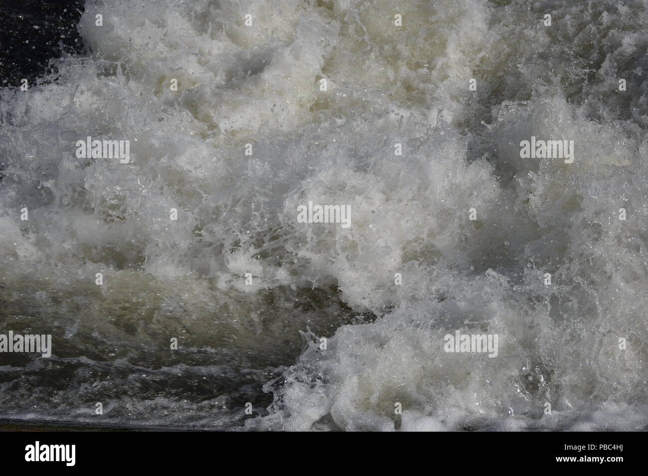 Flowing dark water texture white water foam hi-res stock photography ...