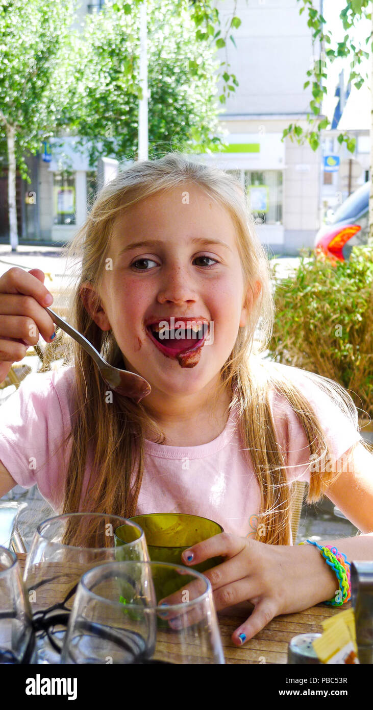 Delight smiling hi-res stock photography and images - Alamy