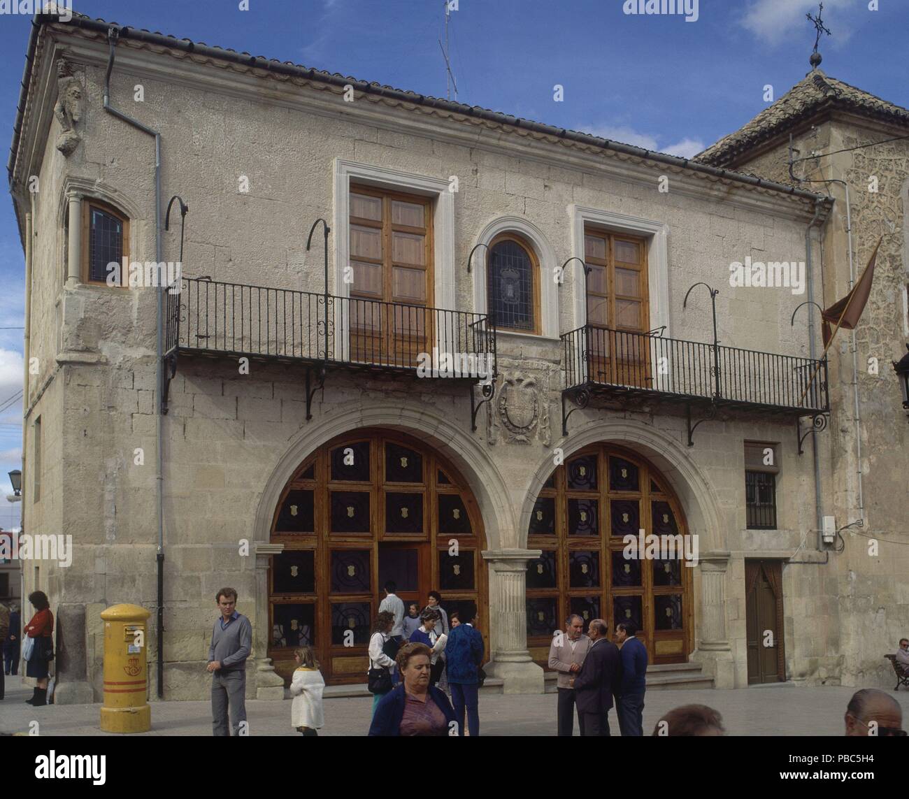 FACHADA. Location: AYUNTAMIENTO, YECLA, MURCIA, SPAIN Stock Photo - Alamy
