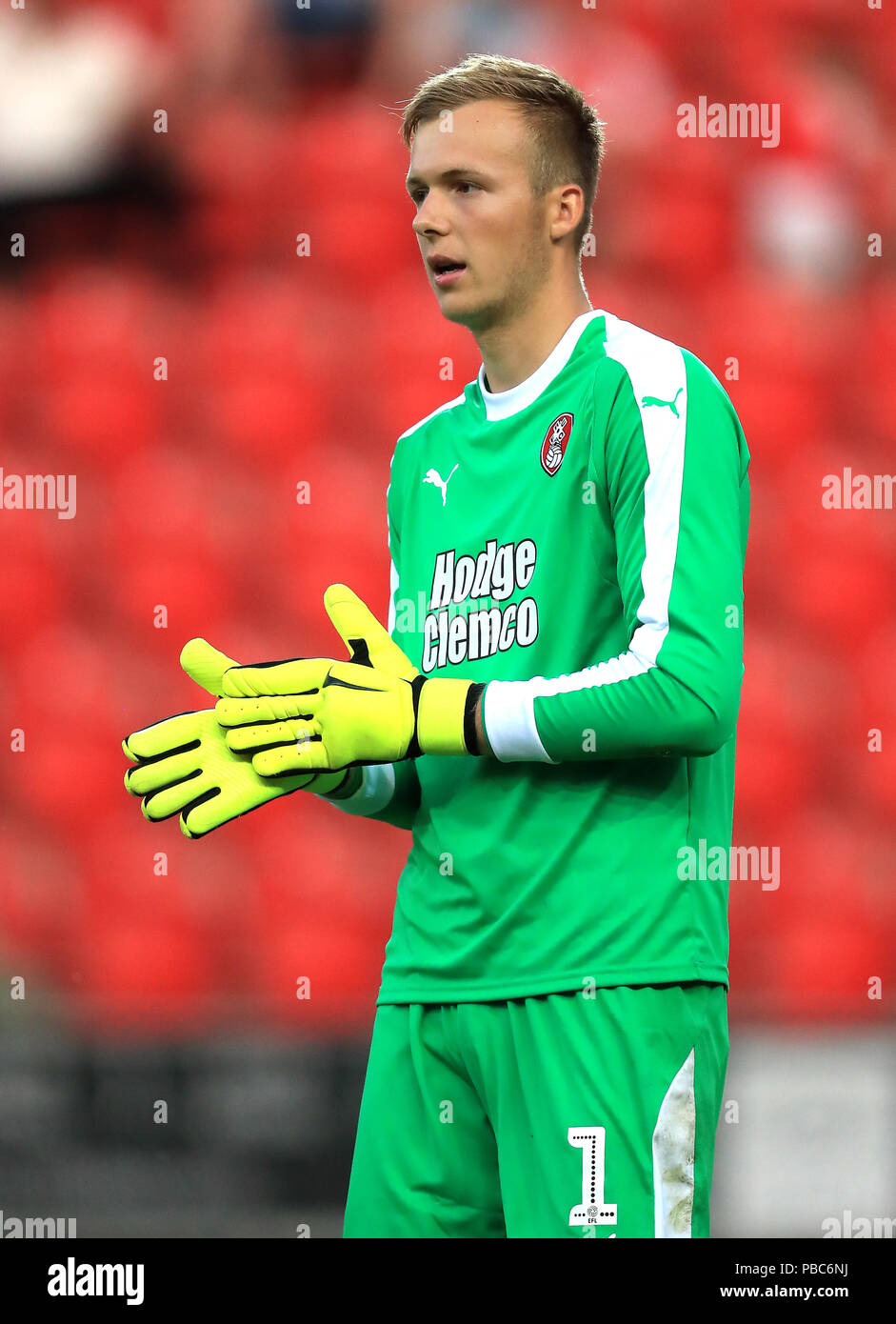 Rotherham United's Goalkeeper Marek Rodak Stock Photo - Alamy