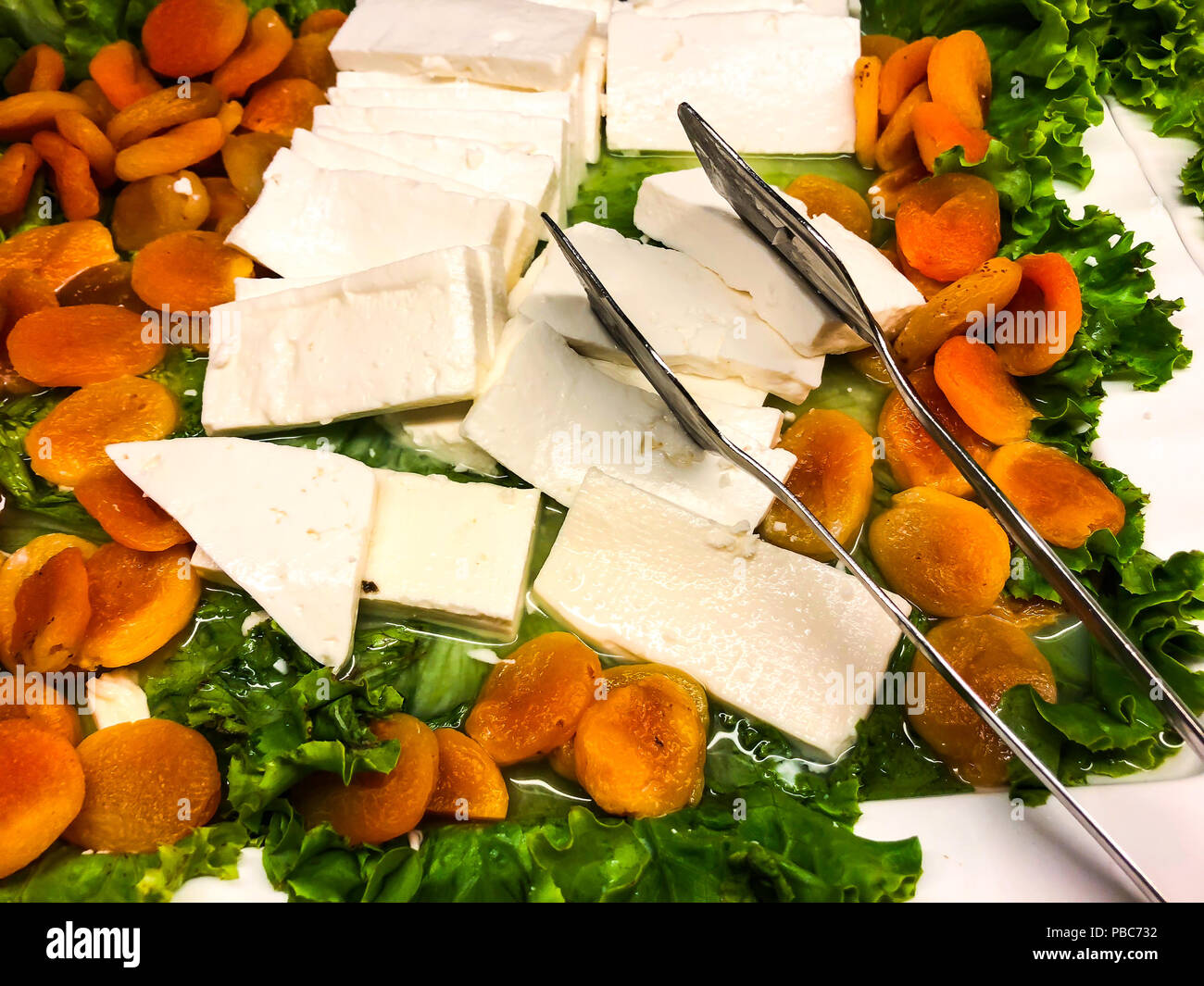 Traditional turkish cheeses for breakfast Studio Photo Stock Photo - Alamy