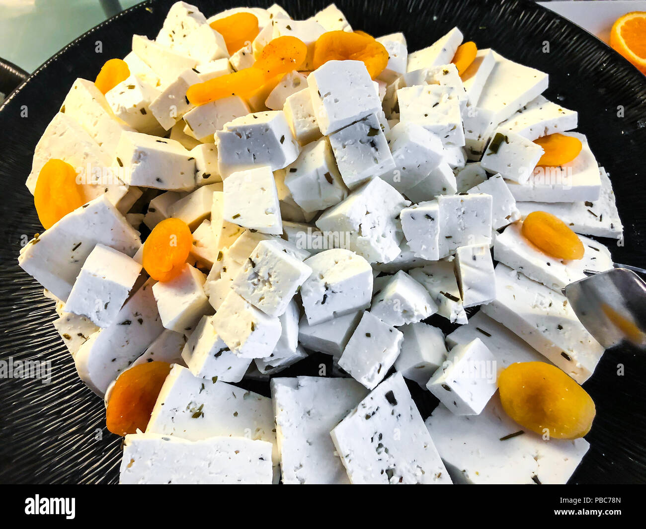 Traditional turkish cheeses for breakfast Studio Photo Stock Photo - Alamy