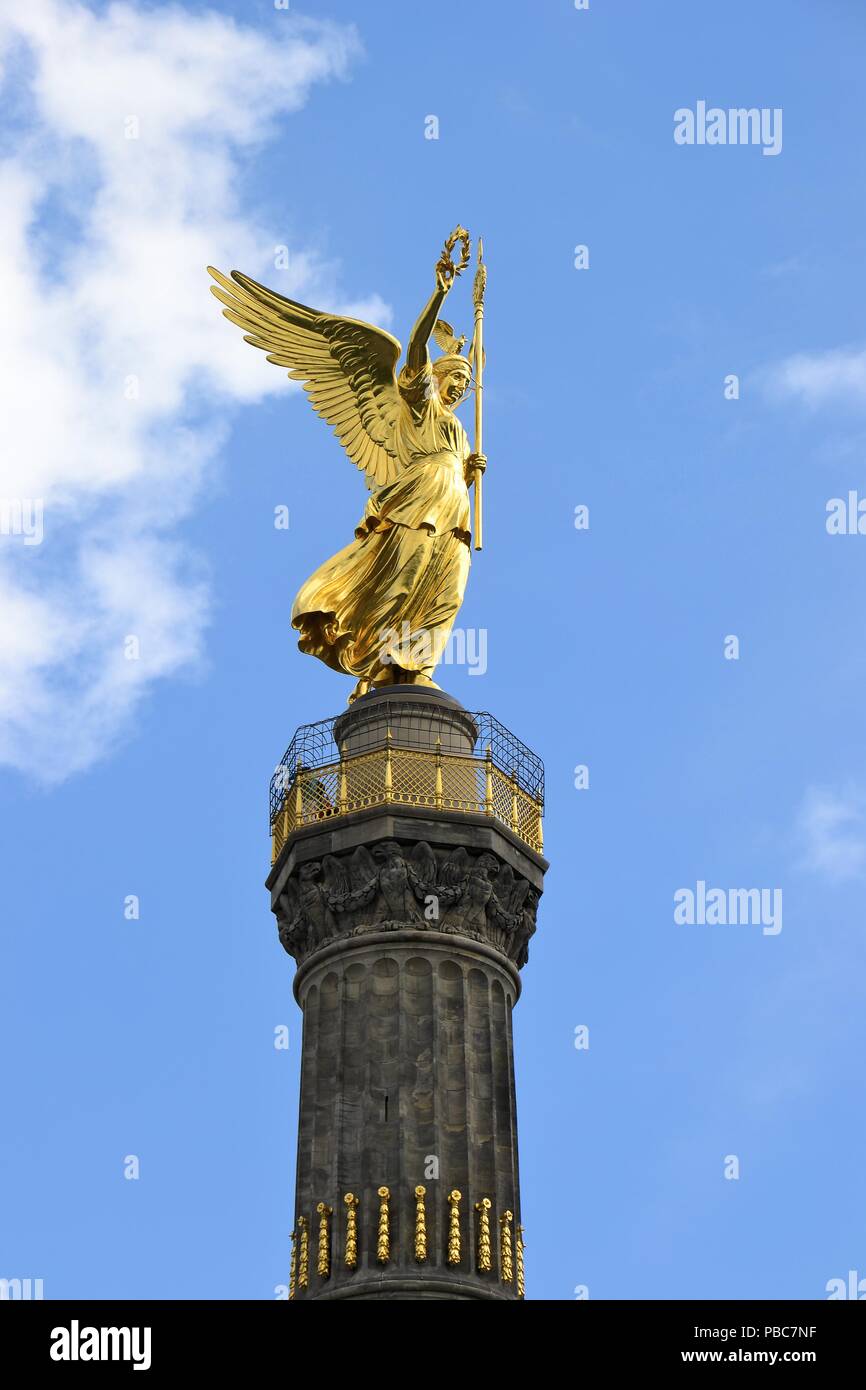 Victory Column in Berlin Stock Photo - Alamy