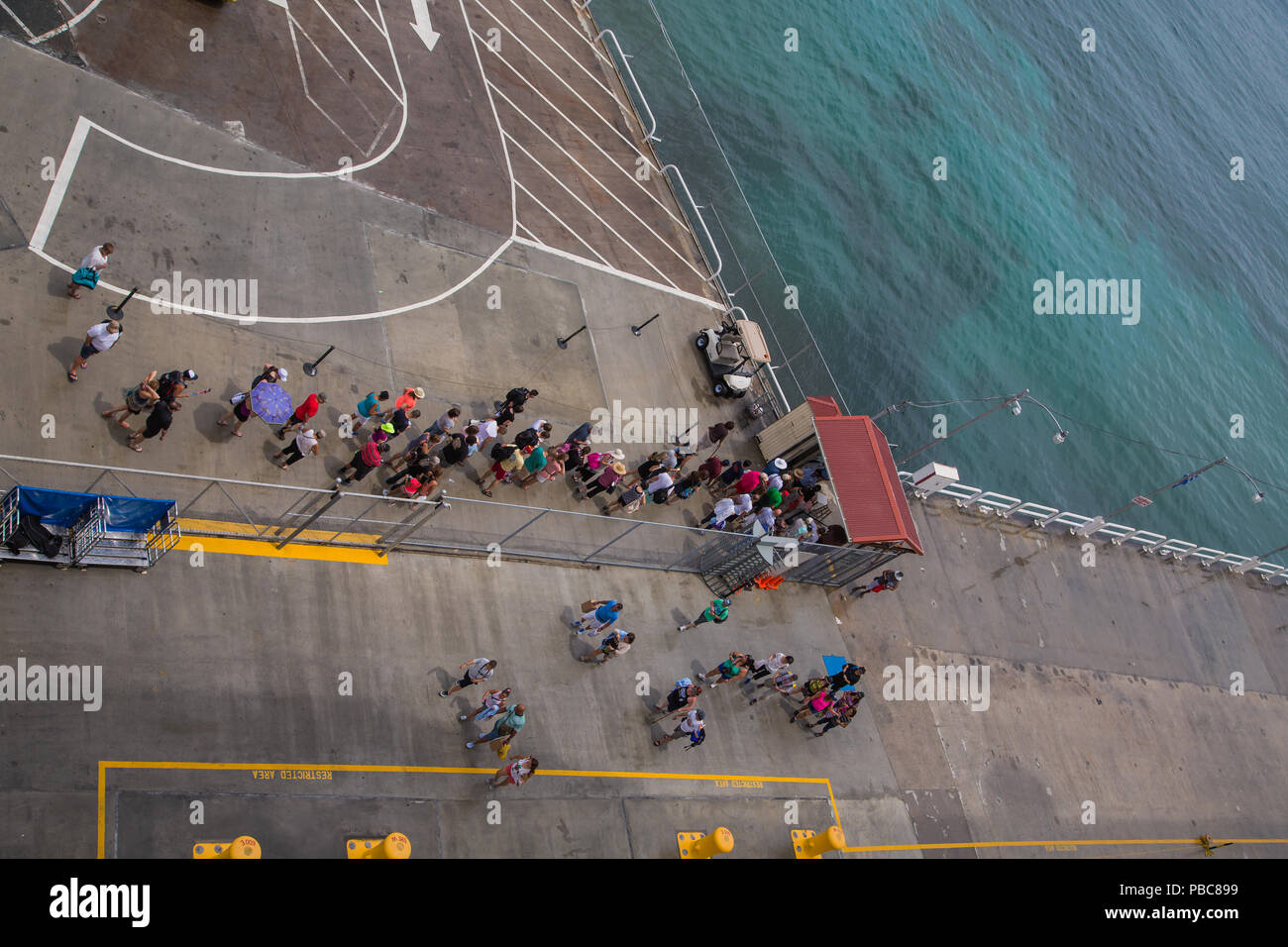 Port security check hi-res stock photography and images - Alamy