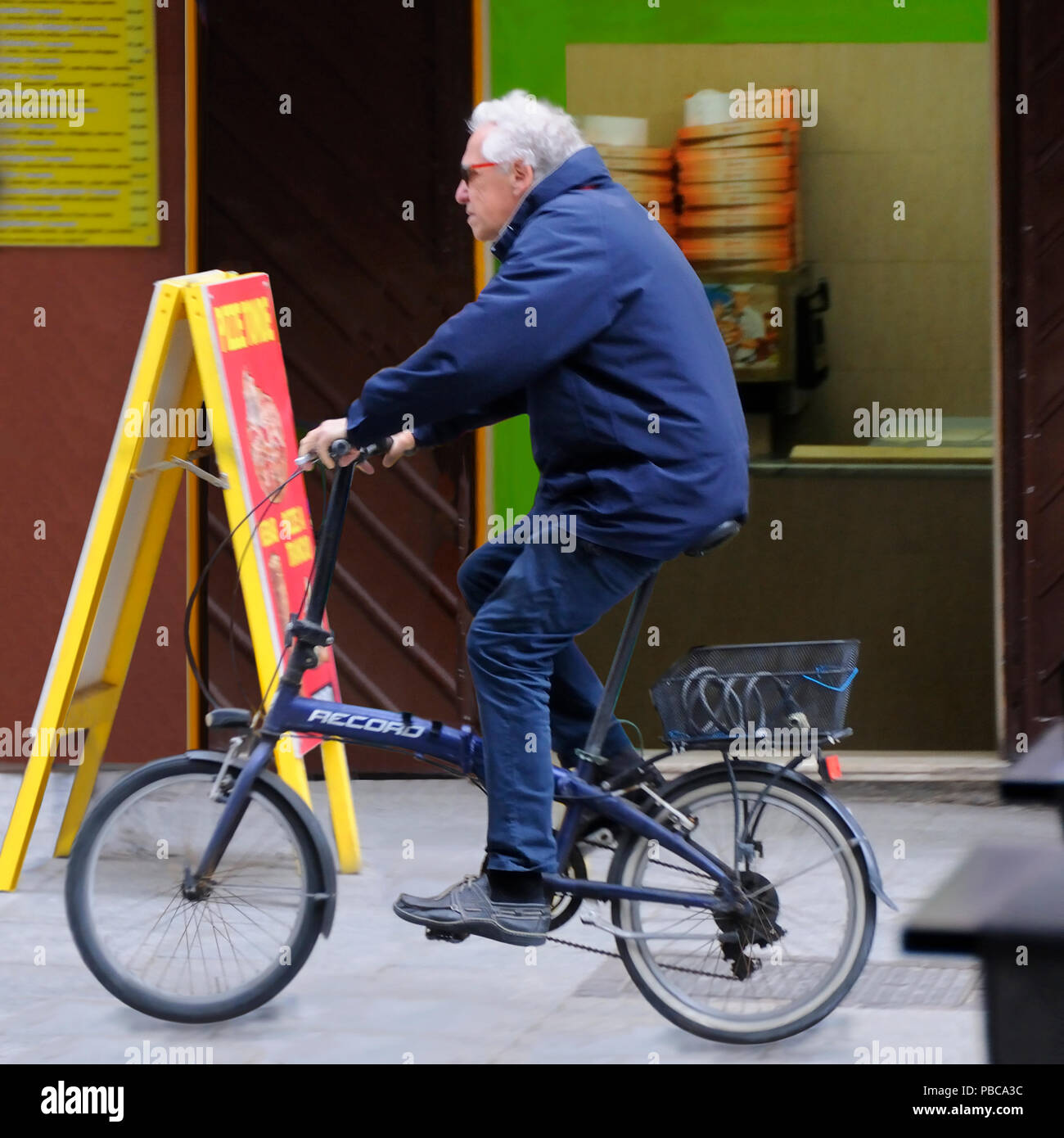 getting around town Stock Photo - Alamy