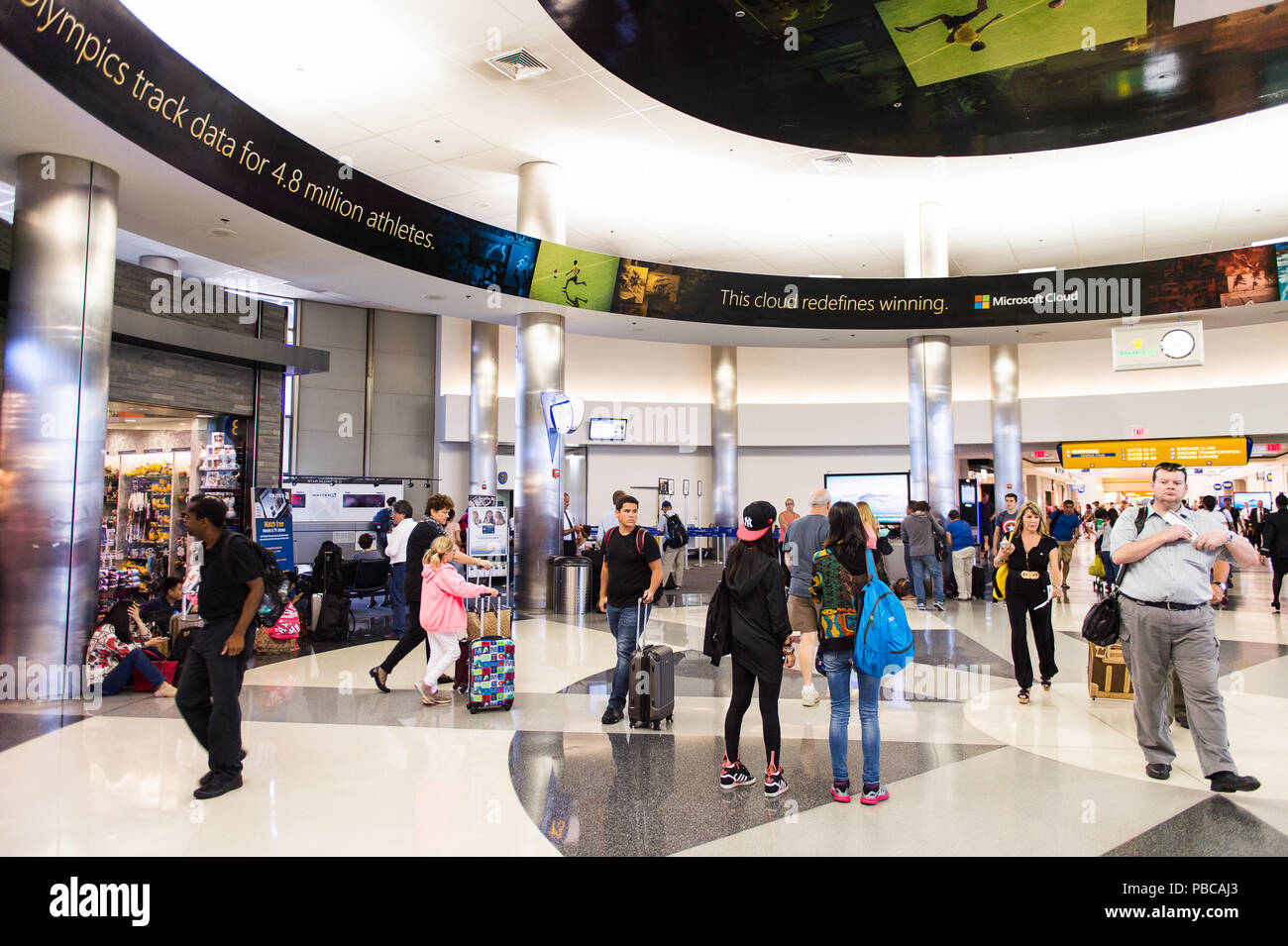 Lax airport inside hi-res stock photography and images - Alamy