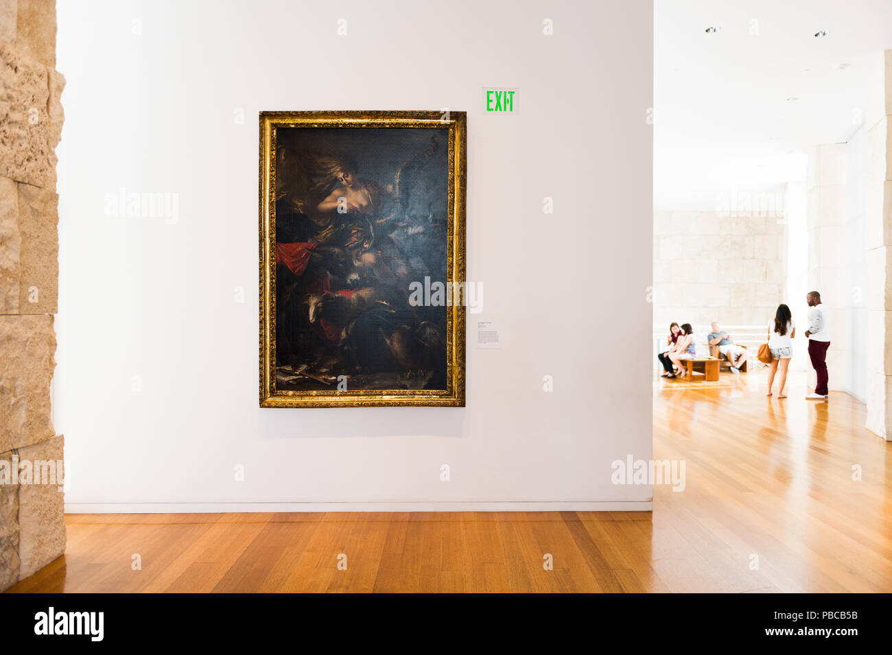 Getty museum los angeles interior hi-res stock photography and images ...