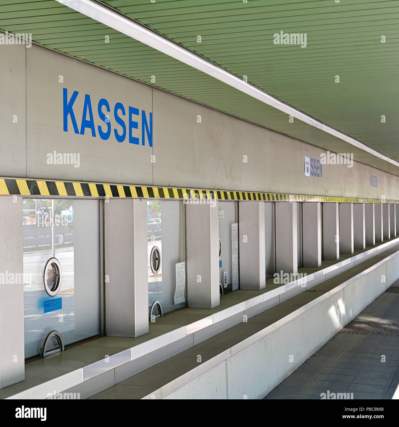Cashier area at the ICC in Berlin Stock Photo - Alamy