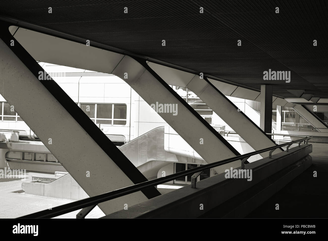 Detail at the ICC in Berlin Stock Photo - Alamy