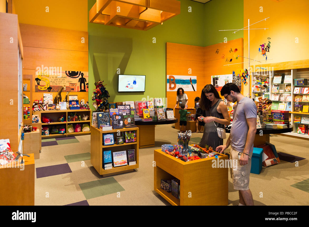 LOS ANGELES, USA - SEP 26, 2015: Shop at the J. Paul Getty Museum ...