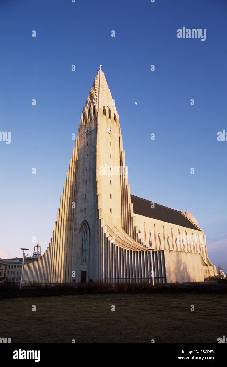 Reykjavik view hallgrim hi-res stock photography and images - Alamy