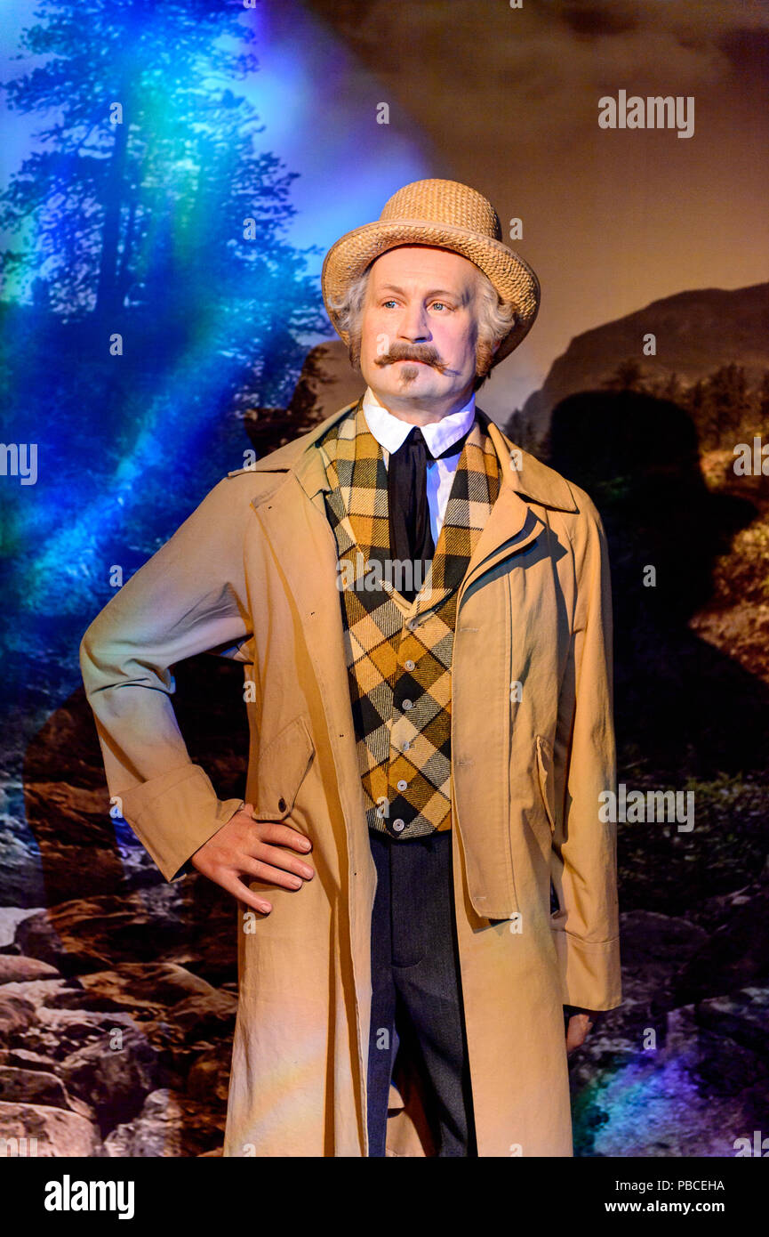 SAN FRANCISCO, USA - OCT 5, 2015: Johann John Augustus Sutter at the ...