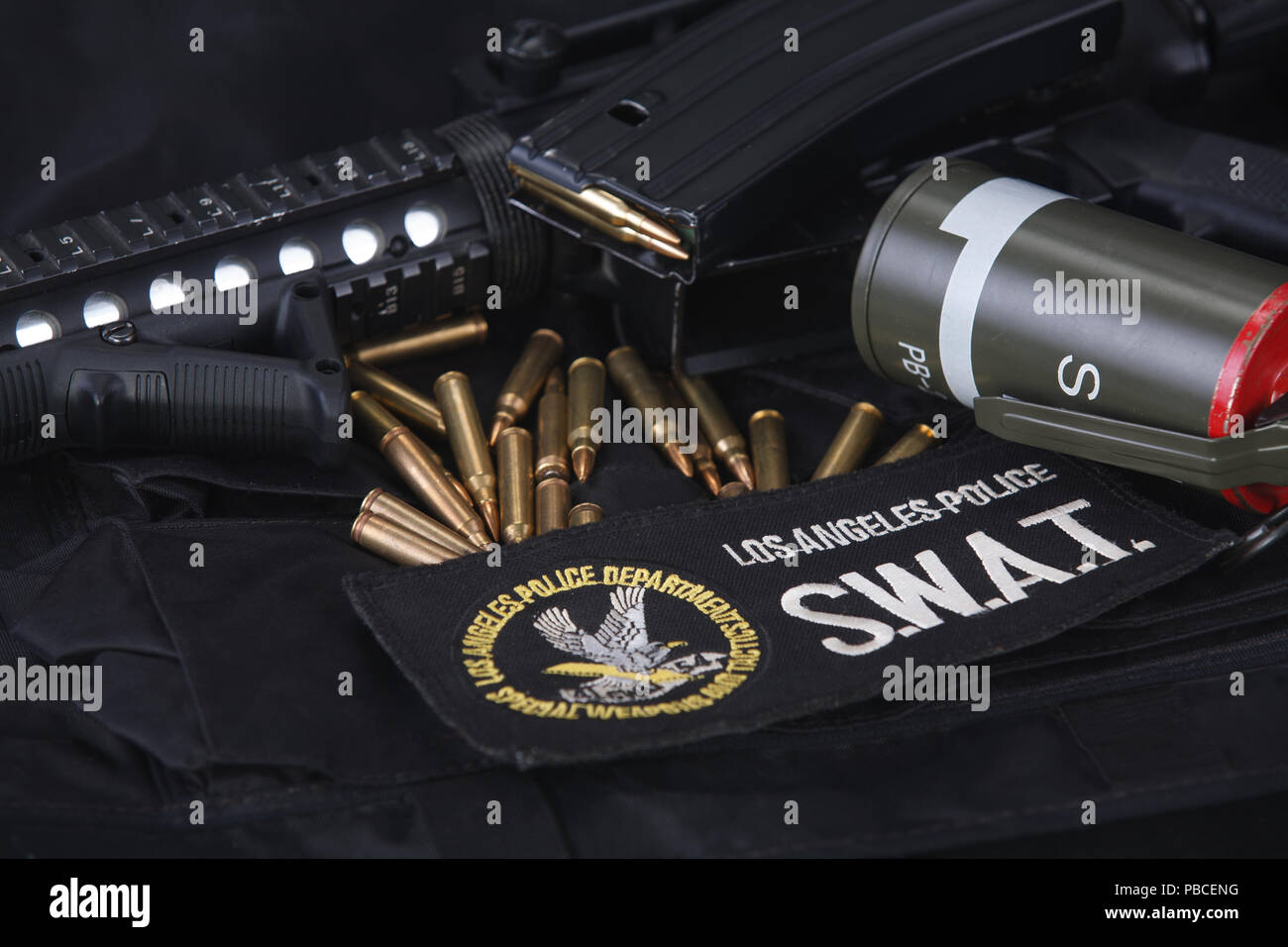 Los angeles police department swat hi-res stock photography and images ...