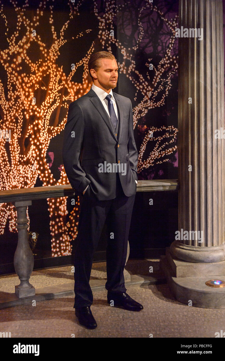 Leonardo Dicaprio Wax Figure High Resolution Stock Photography and ...