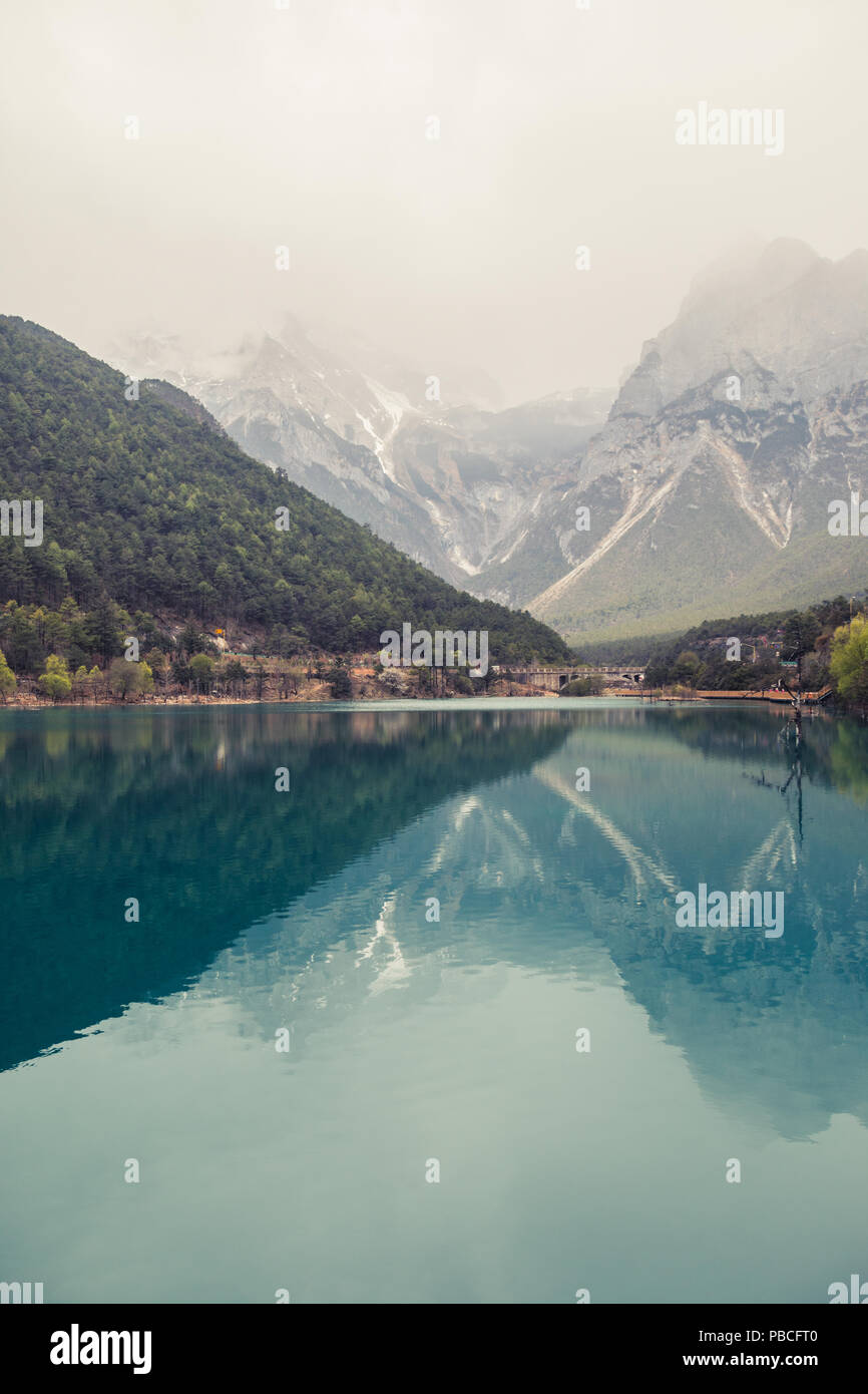 Blue Moon Valley in Lijiang, Yunnan, China Stock Photo - Alamy