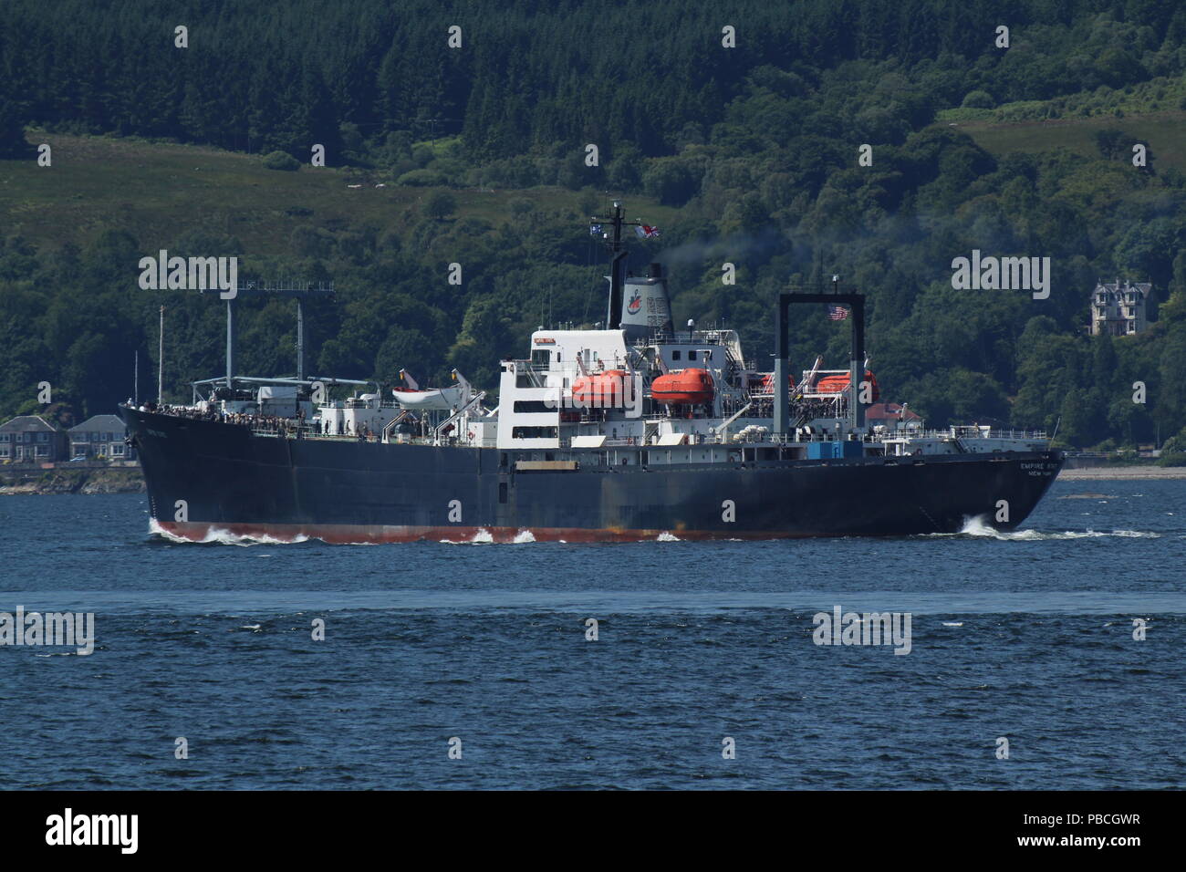 TS Empire State VI (T-AP-1001), a training vessel operated by the SUNY ...