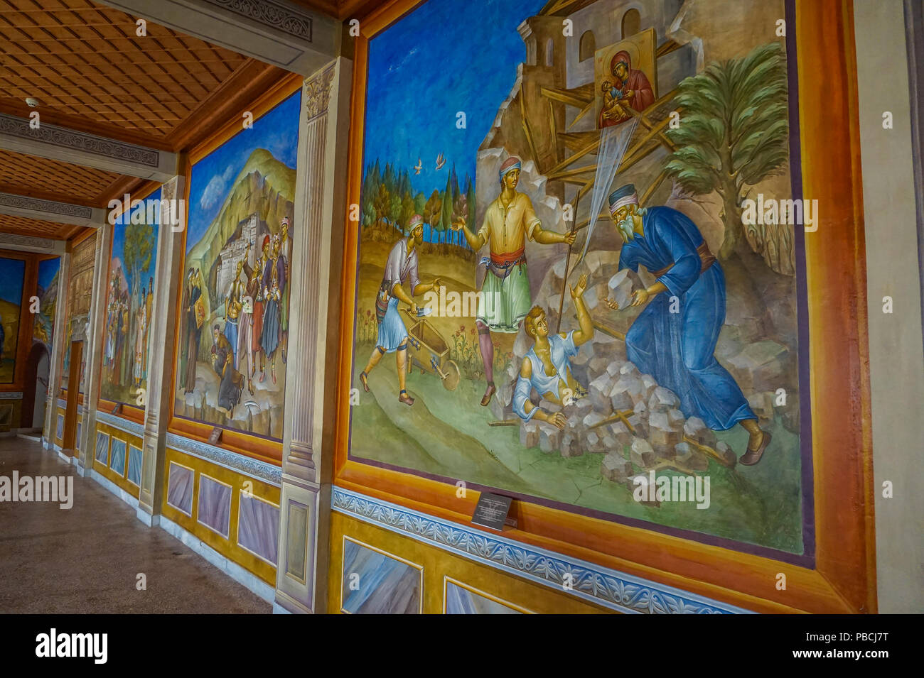 The Holy Monastery of Mega Spileo is placed 10km far from the town of ...