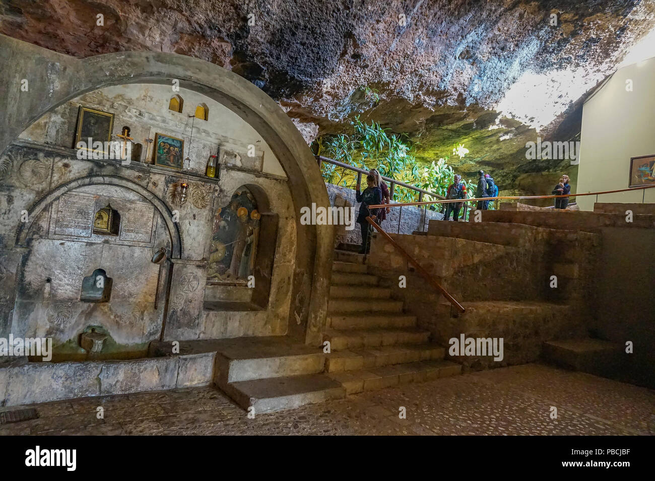 The Holy Monastery of Mega Spileo is placed 10km far from the town of ...