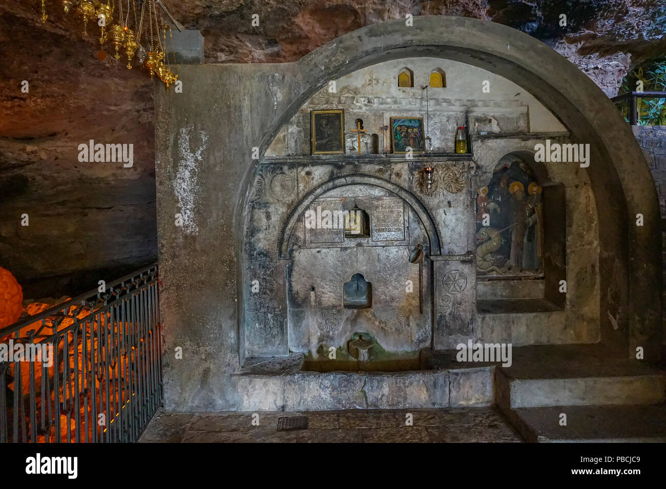 The Holy Monastery of Mega Spileo is placed 10km far from the town of ...