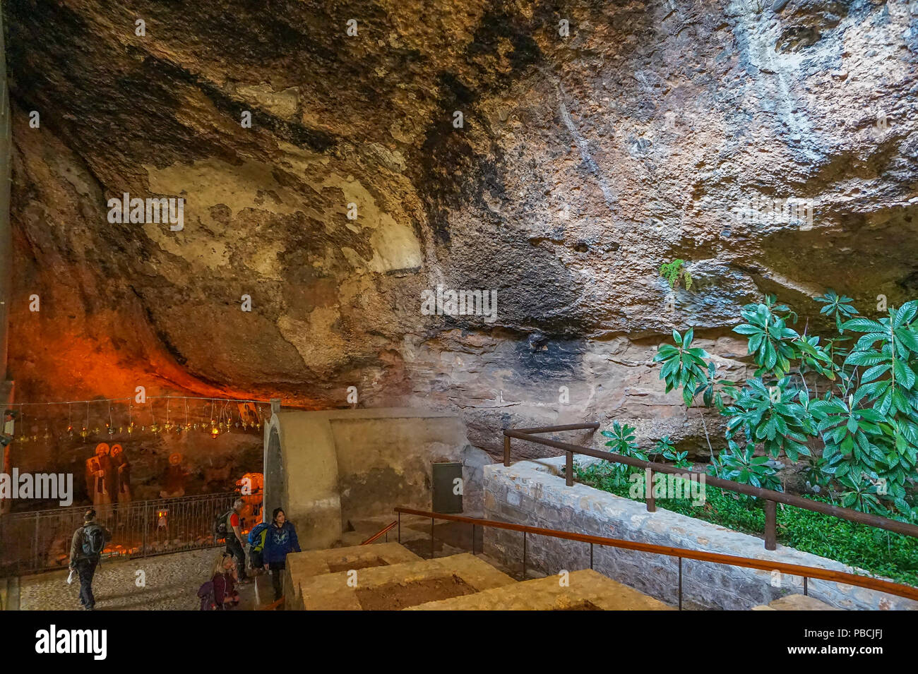 The Holy Monastery of Mega Spileo is placed 10km far from the town of ...