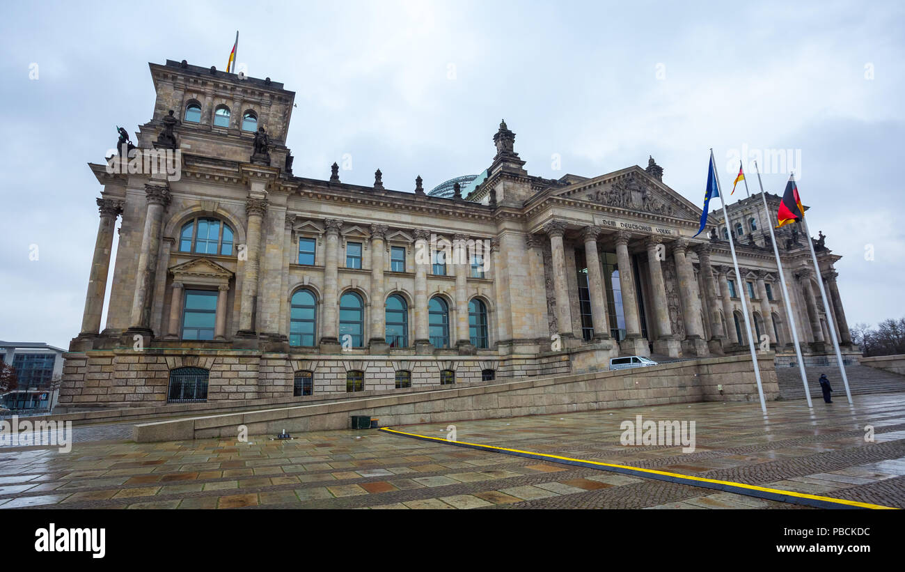 The Reichstag building of German government in Berlin Stock Photo - Alamy