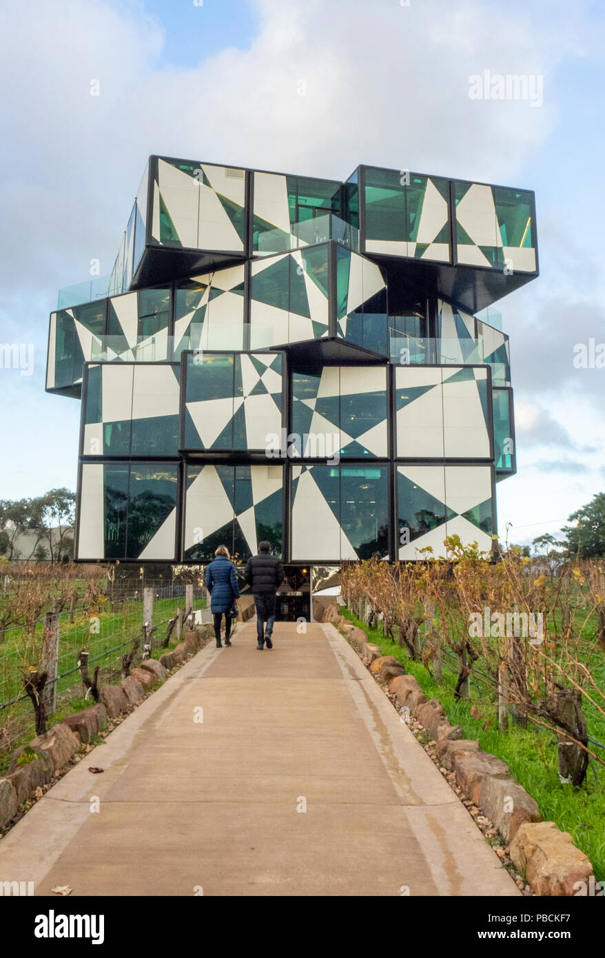 Darenberg cube winery hi-res stock photography and images - Alamy