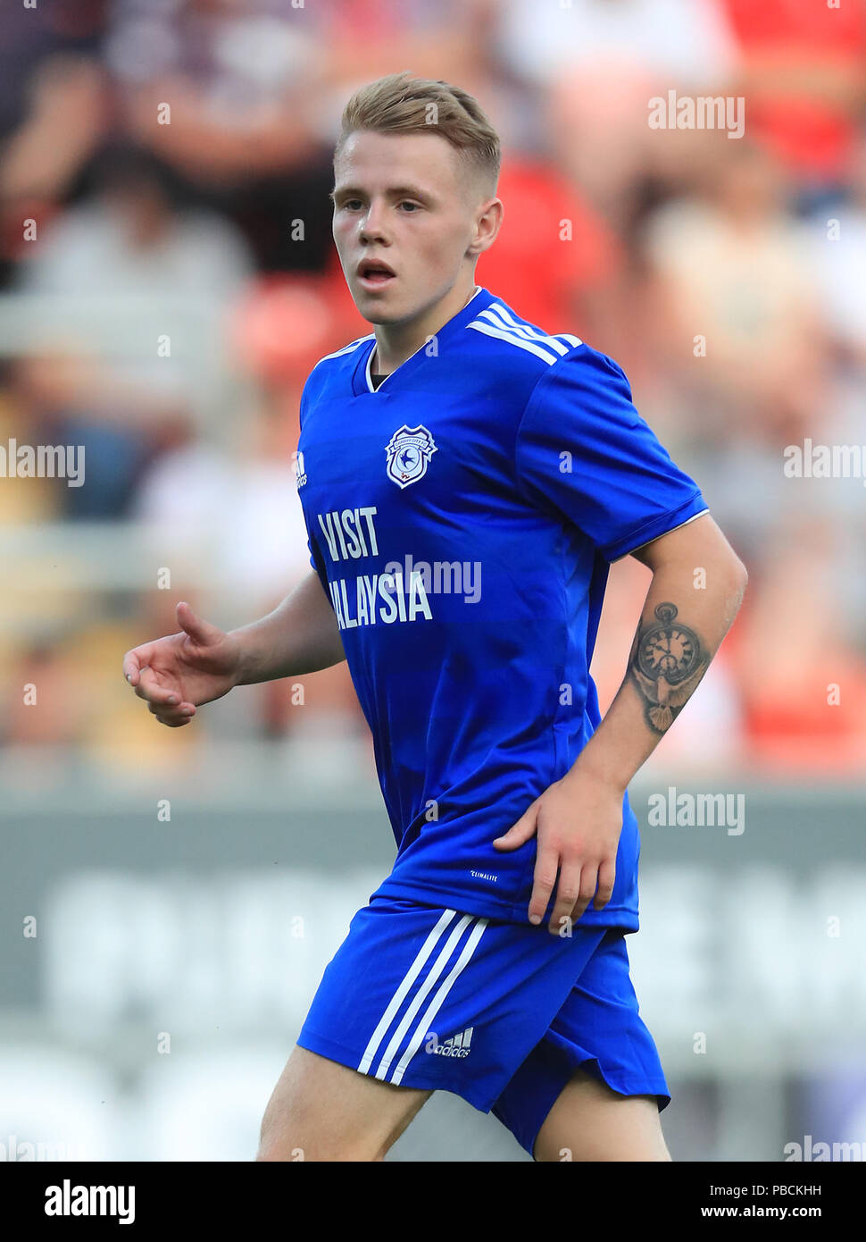 Cardiff City's James Waite Stock Photo - Alamy