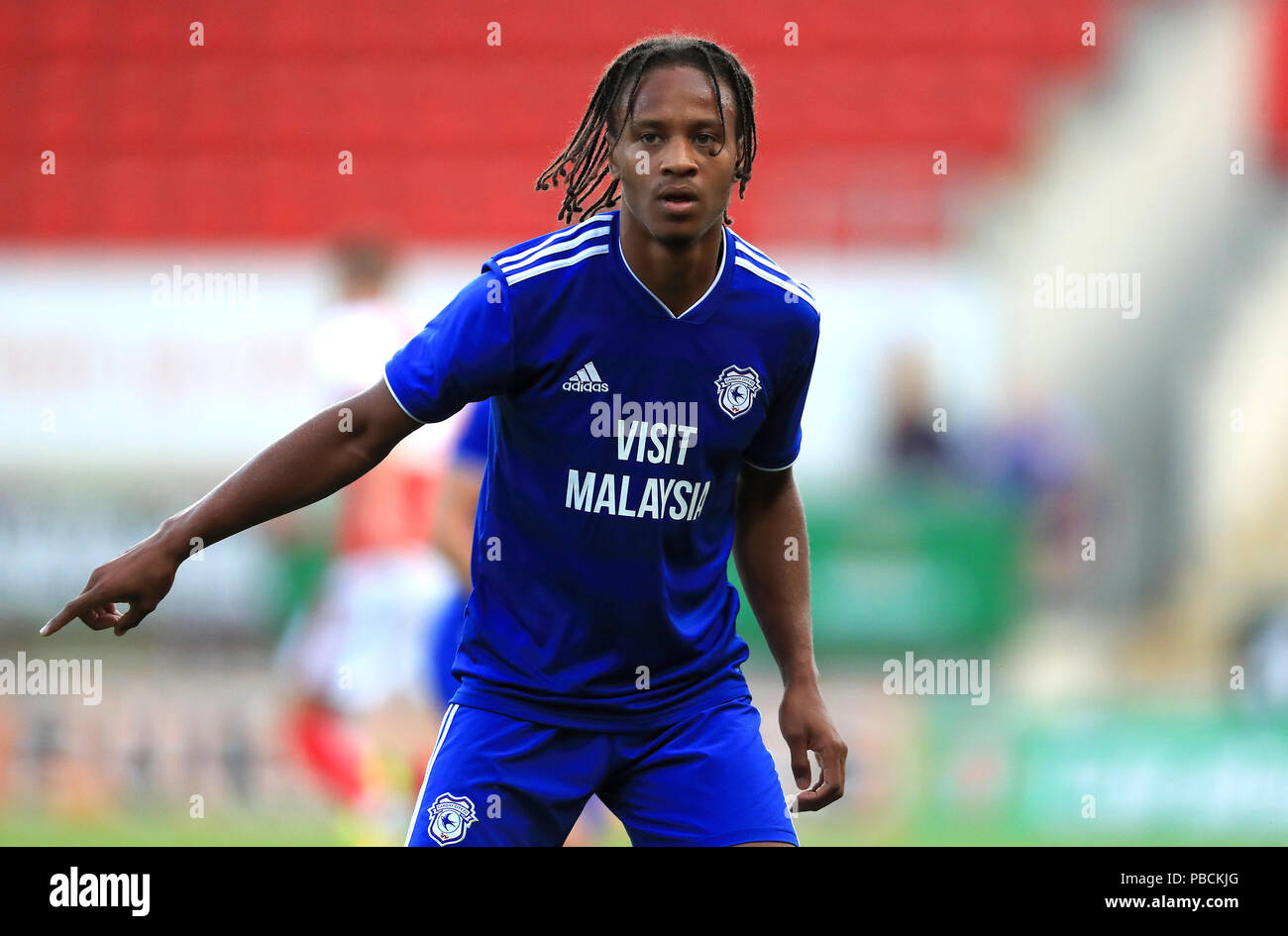 Cardiff City's Bobby Reid Stock Photo - Alamy
