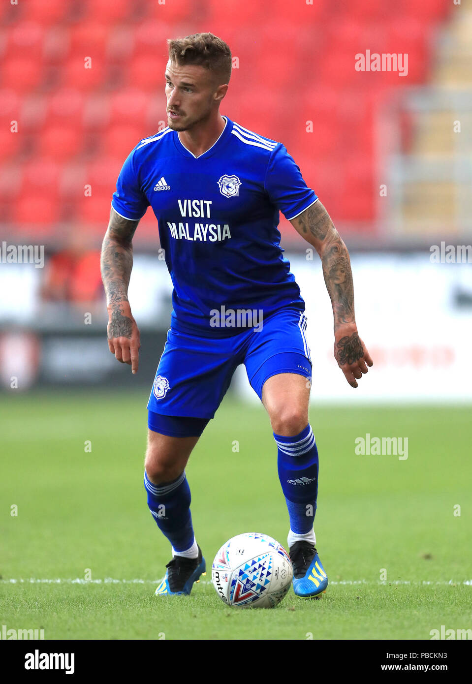 Cardiff City's Joe Bennett Stock Photo - Alamy