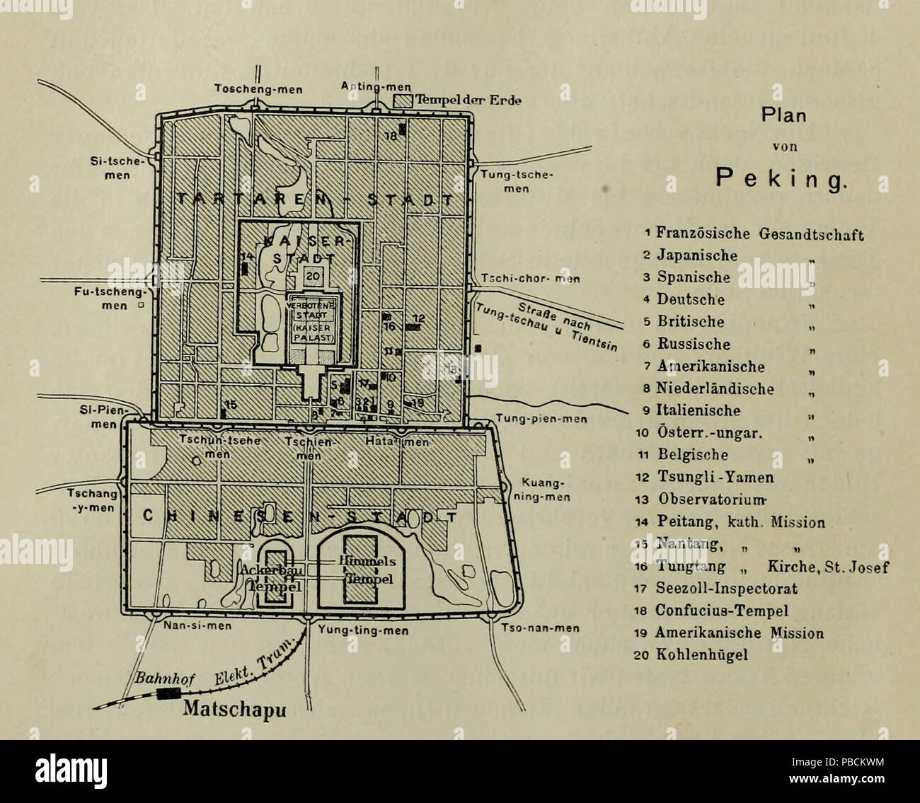 Peking plan hi-res stock photography and images - Alamy