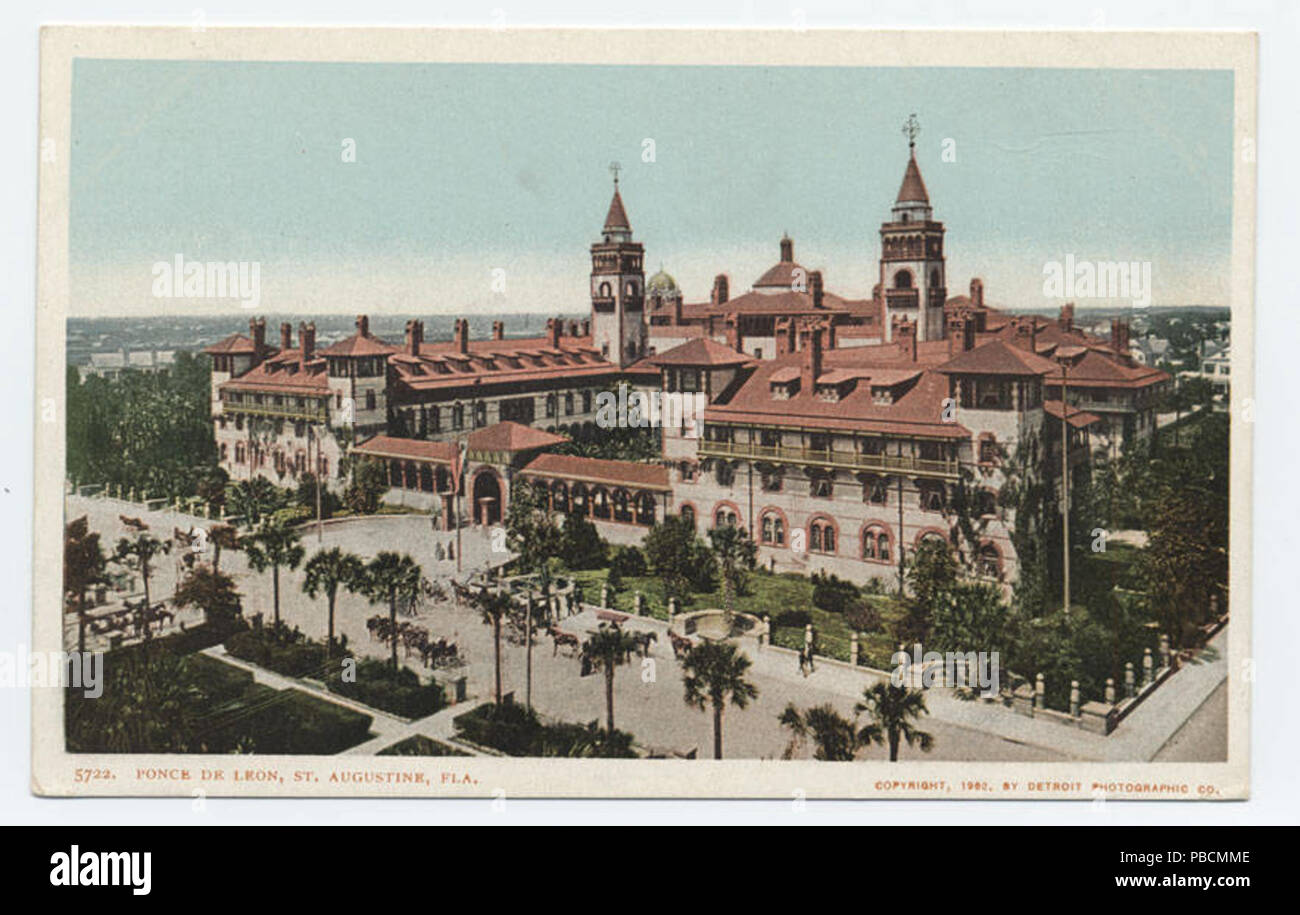 Ponce de leon st augustine hi-res stock photography and images - Alamy