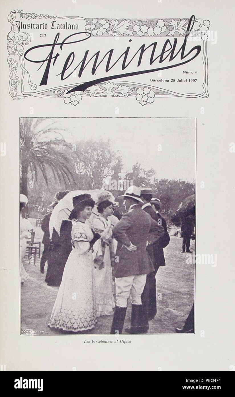 1213 Portada Feminal número 4 Stock Photo - Alamy