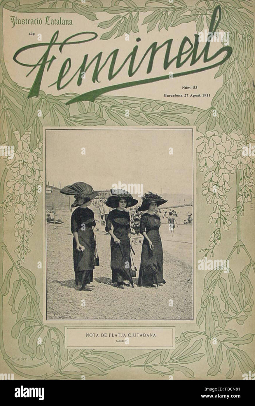 1213 Portada Feminal número 53 Stock Photo - Alamy