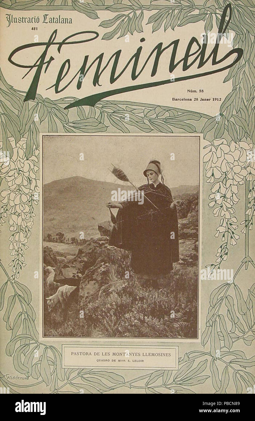 1213 Portada Feminal número 58 Stock Photo - Alamy