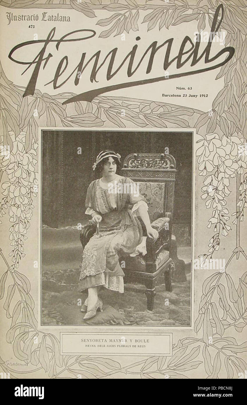 1213 Portada Feminal número 63 Stock Photo - Alamy