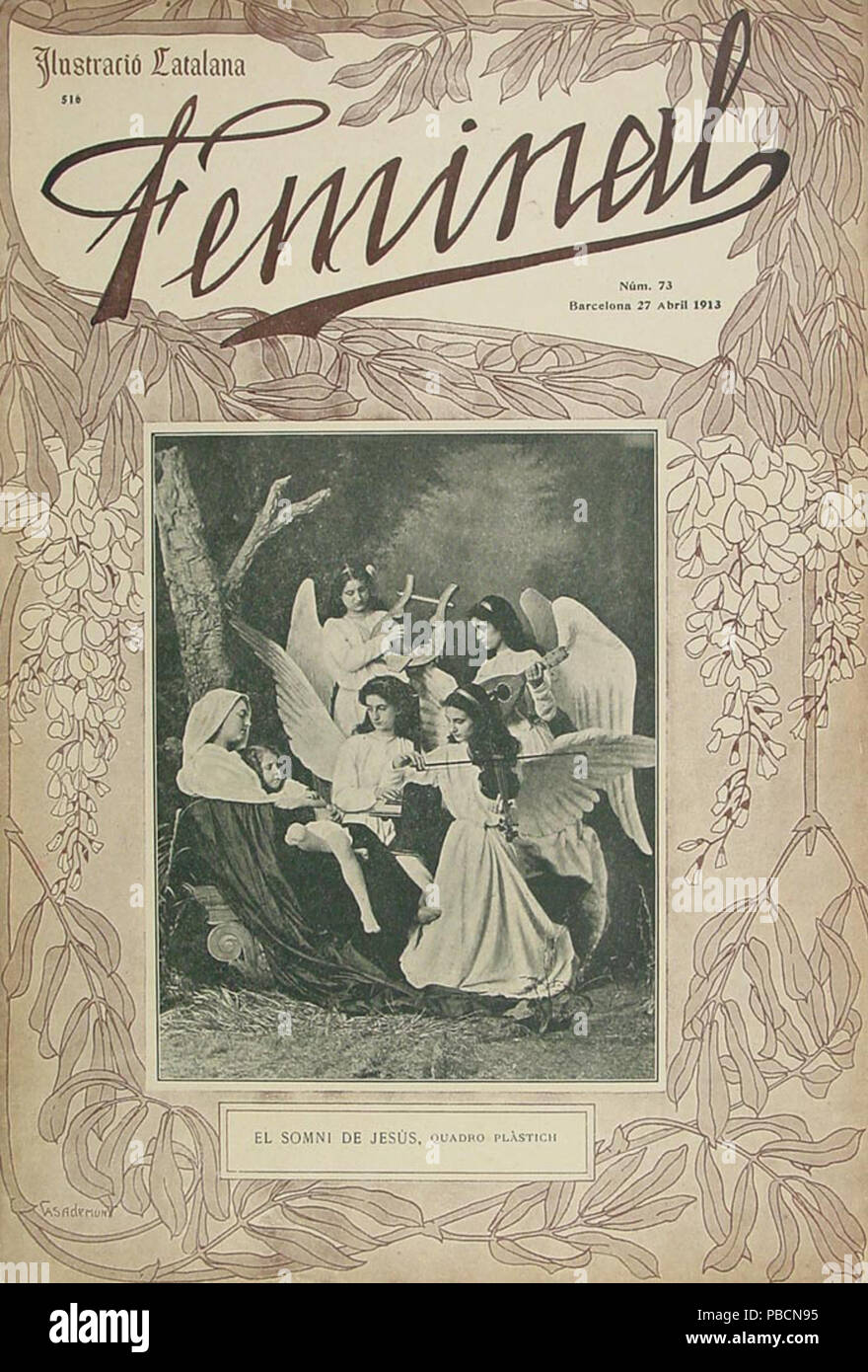 1213 Portada Feminal número 73 Stock Photo - Alamy