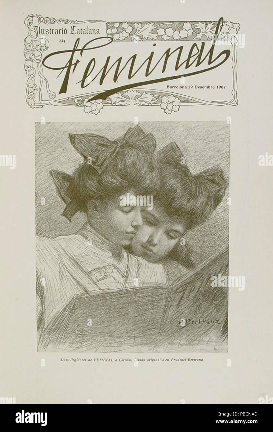 1213 Portada Feminal número 9 Stock Photo - Alamy